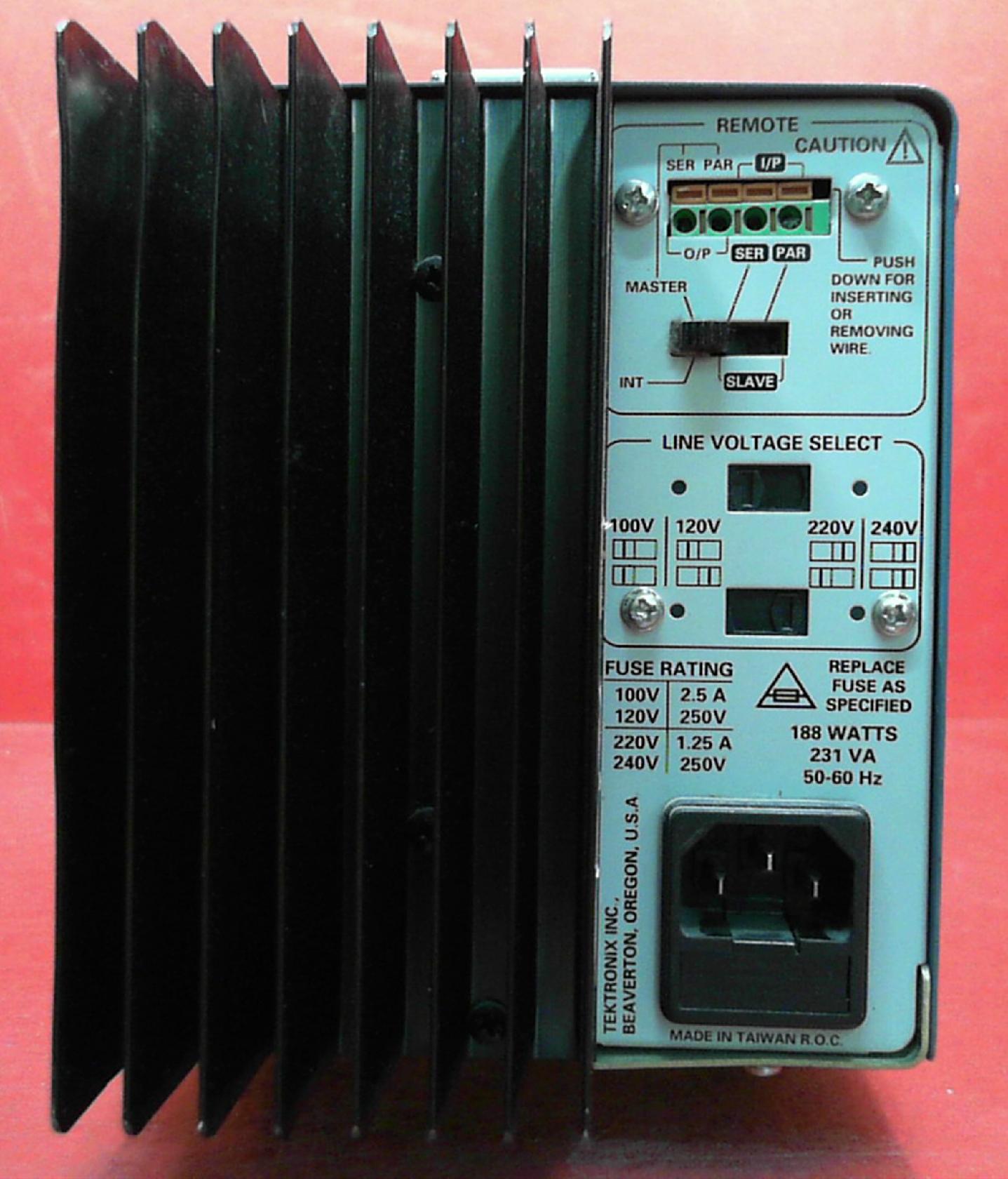 Tektronix Ps282 Dc Power Supply 5a 18v Tw10205 Ebay