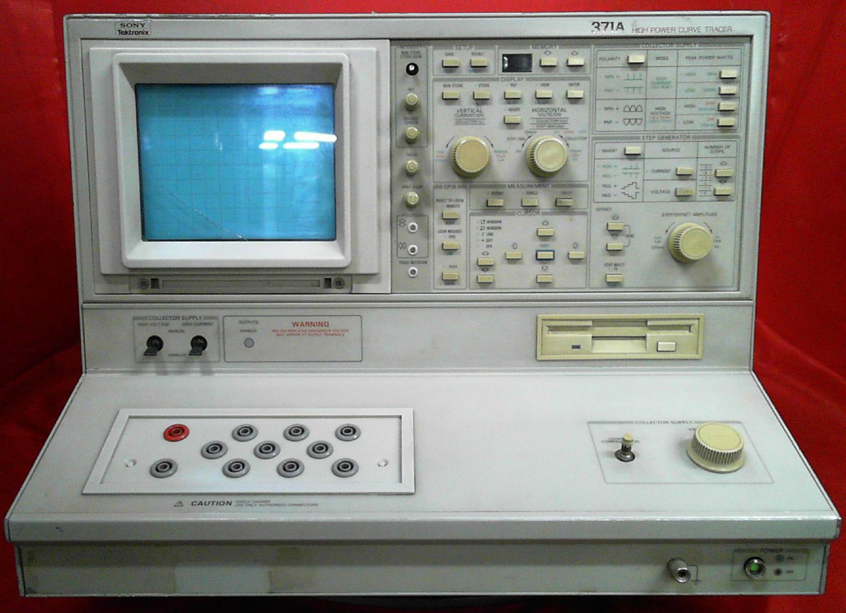 Tektronix 371a J300759 High Power Curve Tracer Ebay