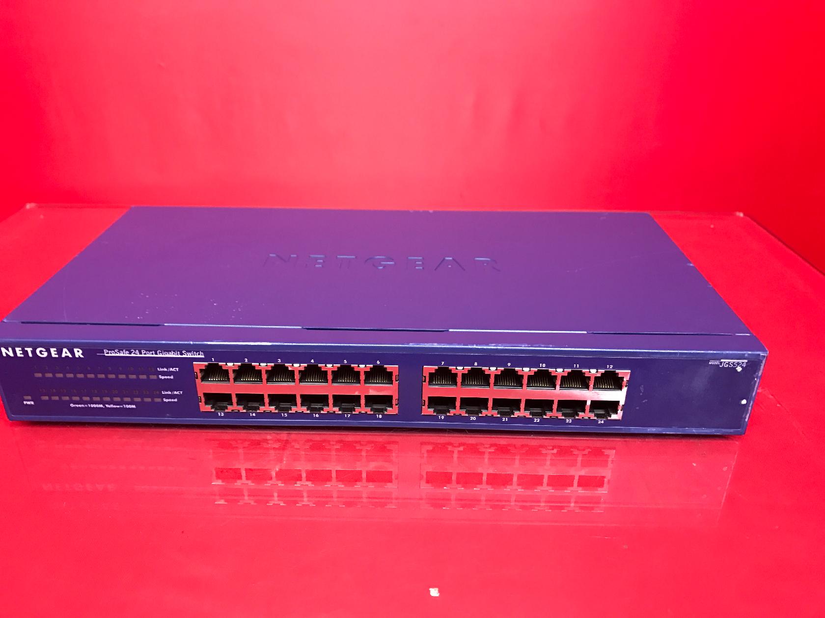 NETGEAR PROSAFE 24 PORT GIGABIT SWITCH JGS524 606449036459 | eBay