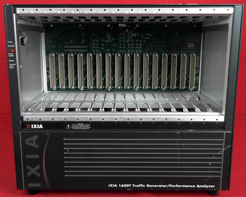Ixia 1600T 16-slot Traffic Generator / Performance Analyzer Desktop ...