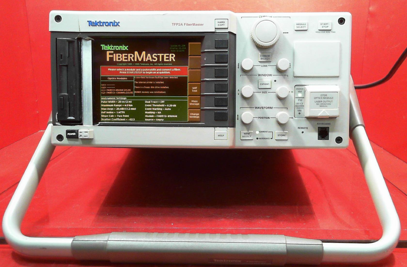 Tektronix Tfp2a Optical Time Domain Reflectometer Otdr Ebay