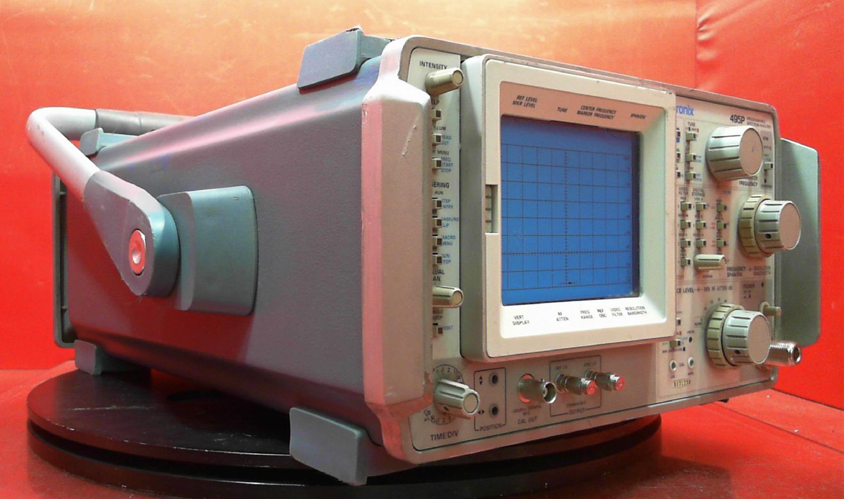 Tektronix 495p B031230 Spectrum Analyzer 100 Hz To 1 8ghz Ebay